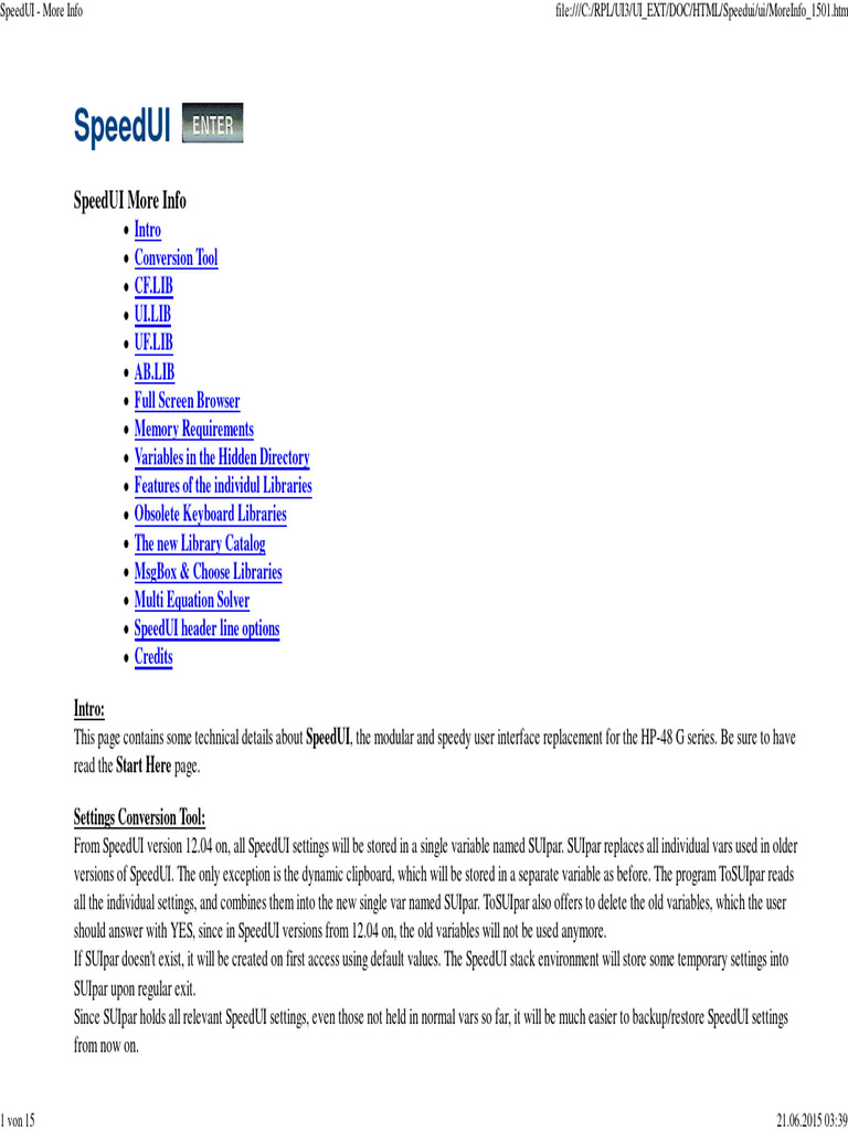 More Info | PDF | User Interface | Booting