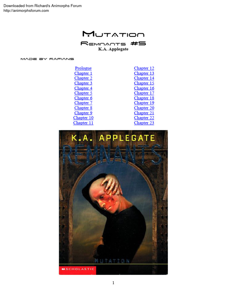 05 Mutation | PDF | Mast (Sailing)