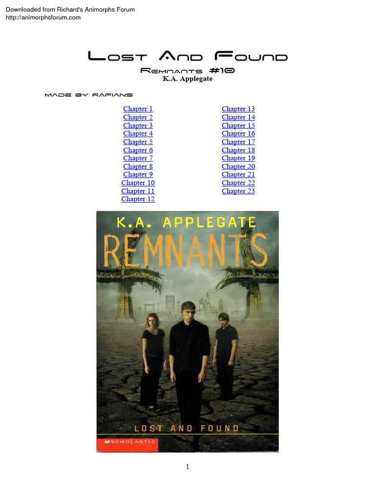 10 Lost and Found | PDF | Water | Atmosphere