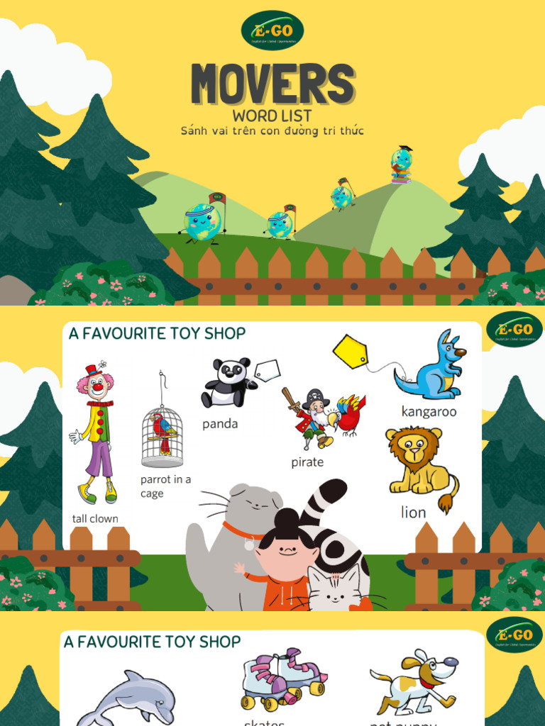 Movers - Word List | PDF