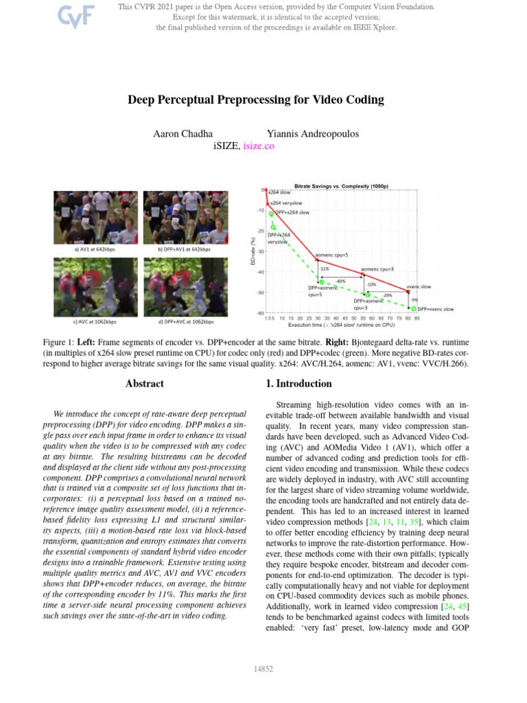 Chadha_Deep_Perceptual_Preprocessing_for_Video_Coding_CVPR_2021_paper | Download Free PDF | Data ...