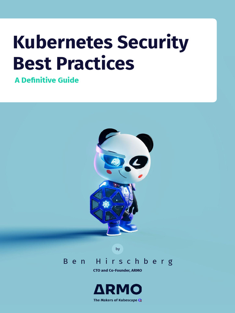 Kubernetes Security Best Practices Pdf Security Computer Security