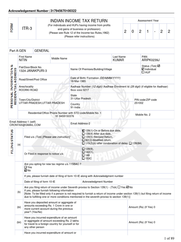 Form PDF 317945670100322 | PDF | Taxes | Expense