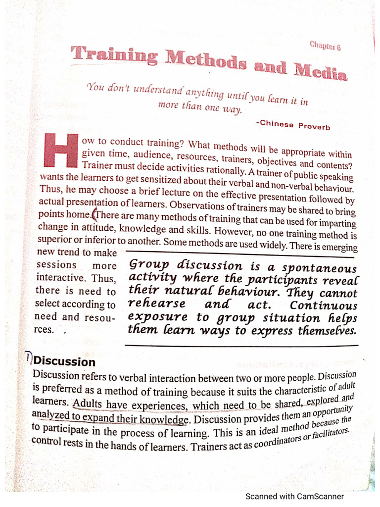 Training Methods | PDF