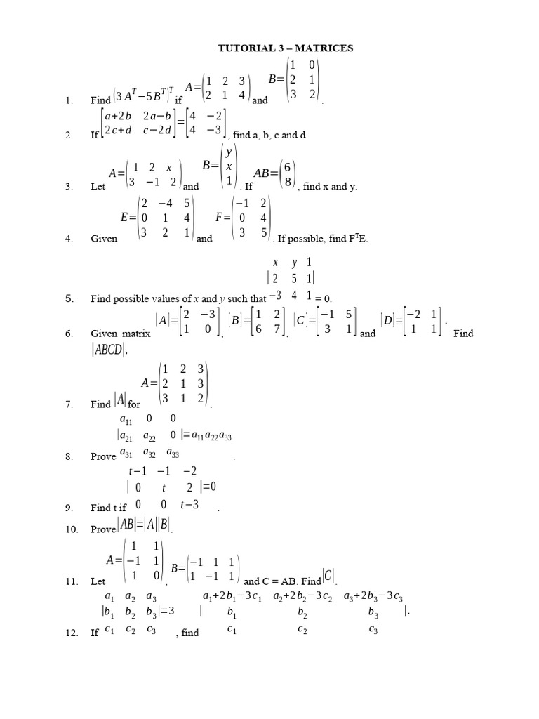 Tutorial 3 | PDF | Numerical Analysis | Applied Mathematics Tutorial 3 | PDF | Numerical Analysis | Applied Mathematics