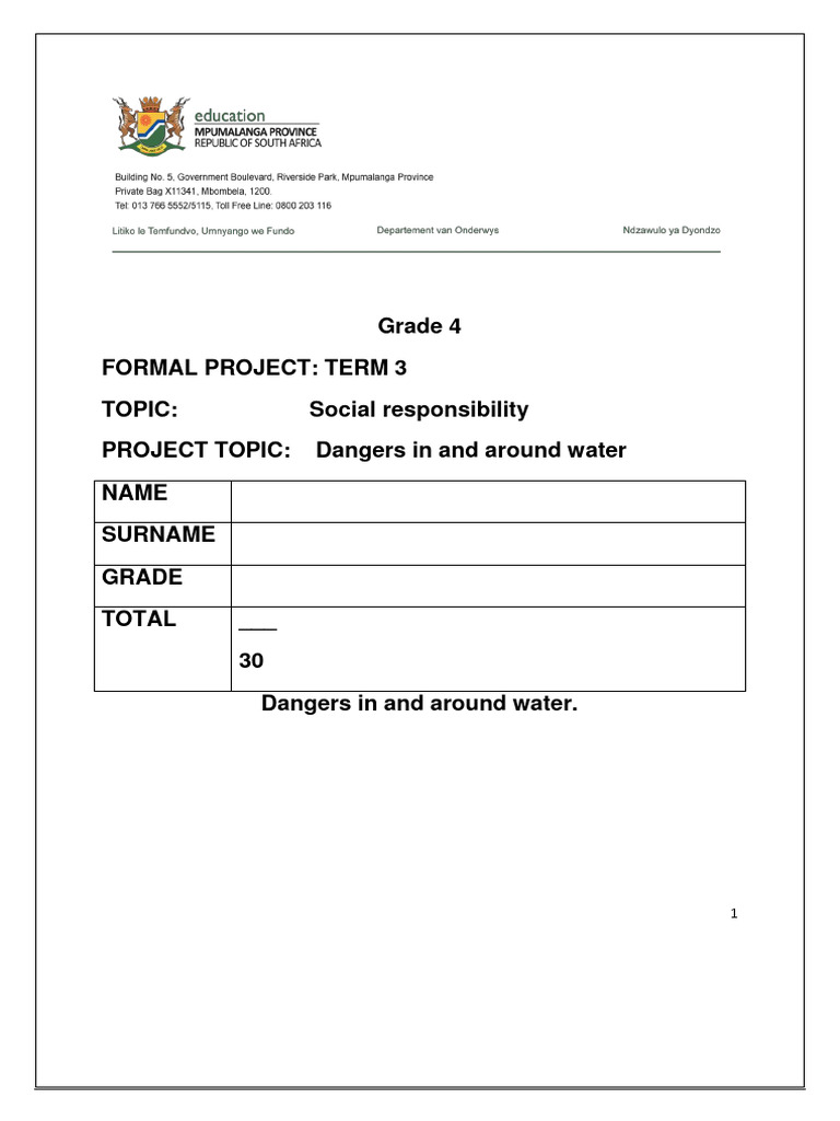 2023 Term 3 Projects 4 5 6 | PDF | Information | Water