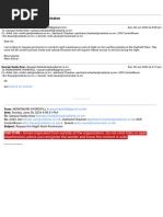 Night Permission Letter | PDF