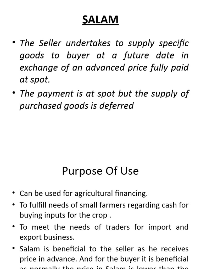 SALAM | PDF | Sales | Economies