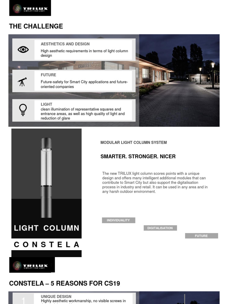 ConStela_CS19 - brochure | PDF | Internet Of Things | Particulates