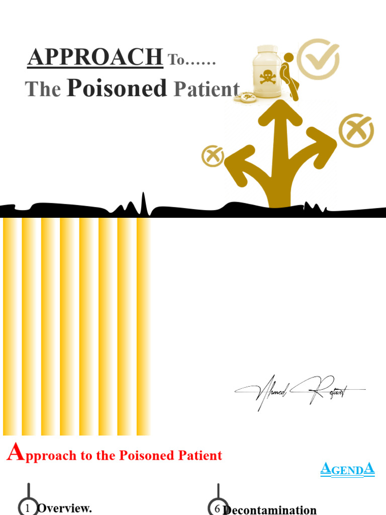 1 - Approach To The Poisoned Patient | PDF | Cardiopulmonary ...
