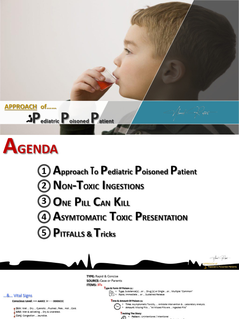 2 - Approach of Pediatric Poisoned Patient | PDF | Toxicity | Poison