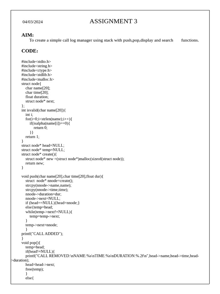 ASSIGNMENT3 | Download Free PDF | Computer Programming | Software Engineering
