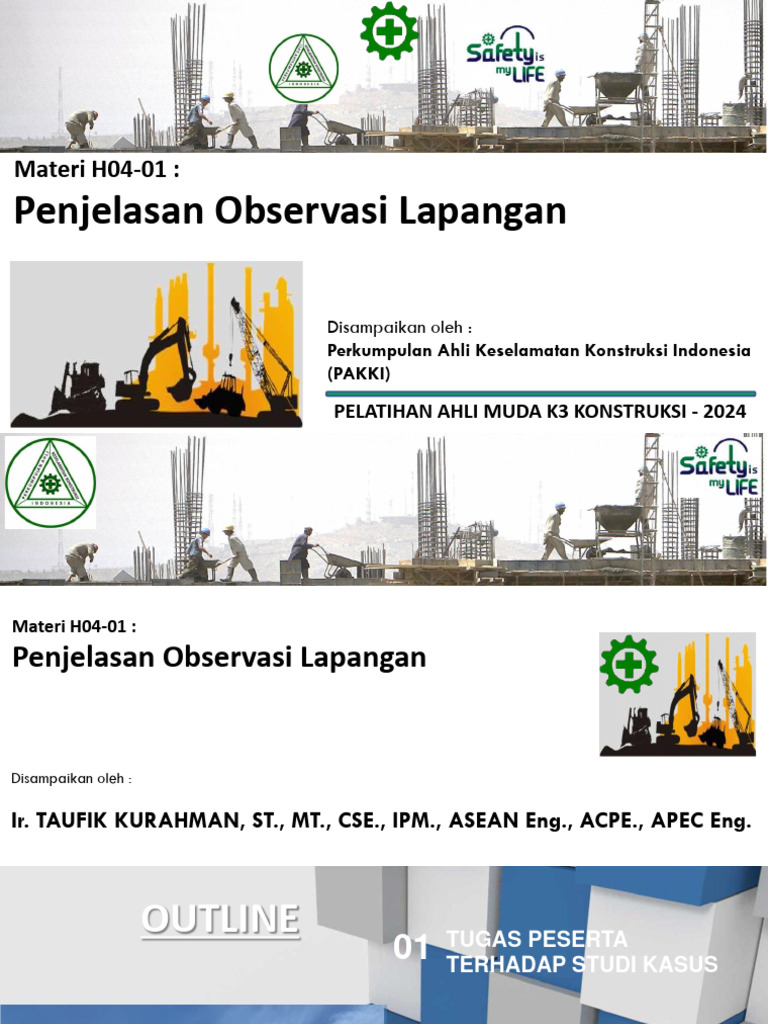 Materi H04-01 Penjelasan Observasi Lapangan | PDF