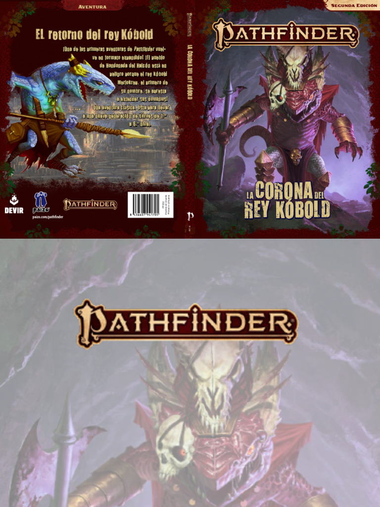 Pathfinder RPG 2e Devir La Corona Del Rey Kóbold PF230 | PDF