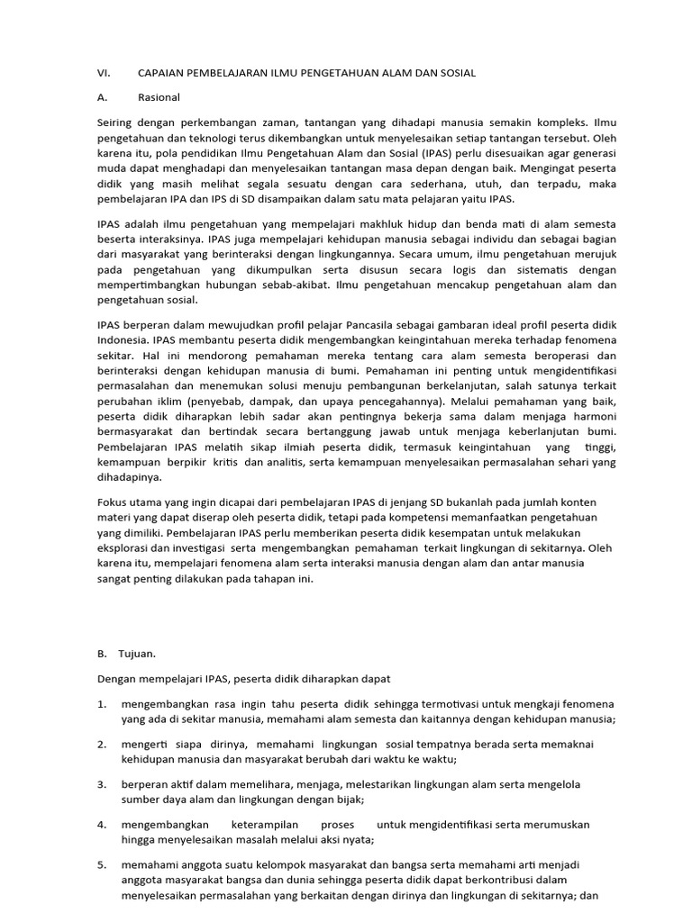 CP Ipas 2024 | PDF | Karier & Perkembangan | Kesehatan Holistik