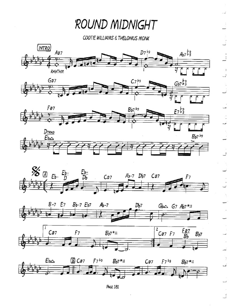 Round Midnight | PDF