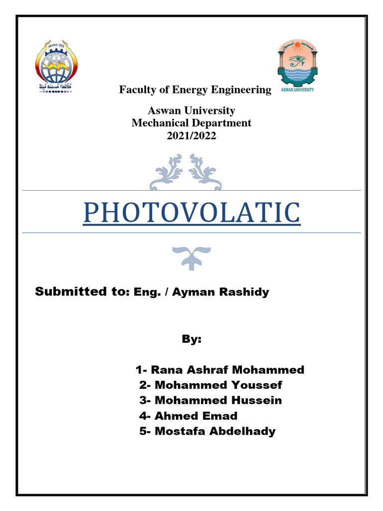 Photovoltaic Lab 220405 163024 | PDF | Photovoltaics | Solar Panel