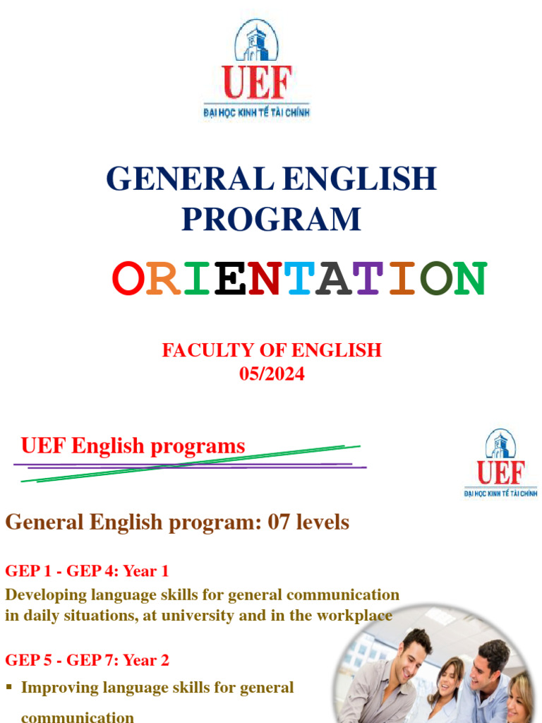 GEP7 - Writing - Orientation 05-2024 - B64 | PDF | International ...