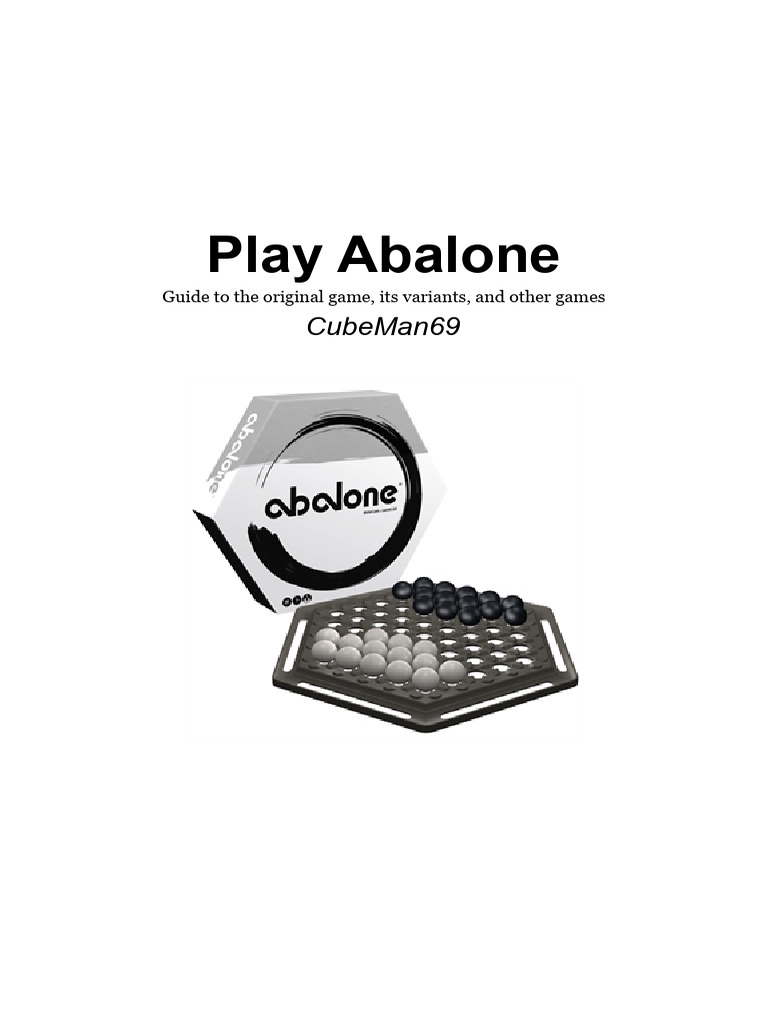 Abalone Play Abalone - V6.0 | PDF