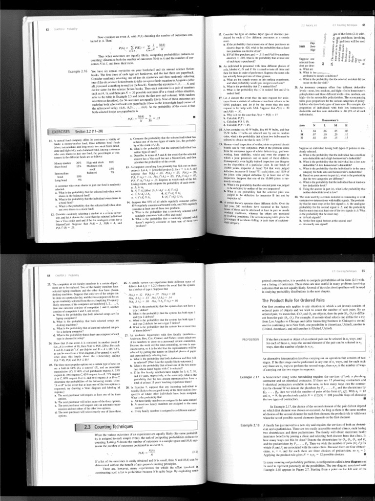 Chapter 2 Problems | PDF