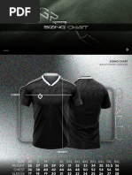 Sublimation Size Chart | PDF | Clothing | Fashion