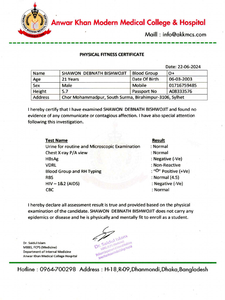 Shawon Debnath Med | PDF