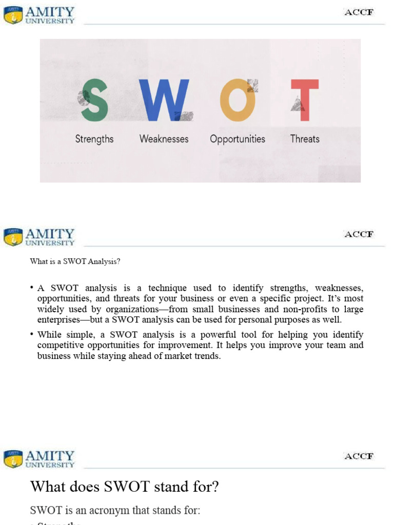 SWOT | PDF | Swot Analysis | Economies