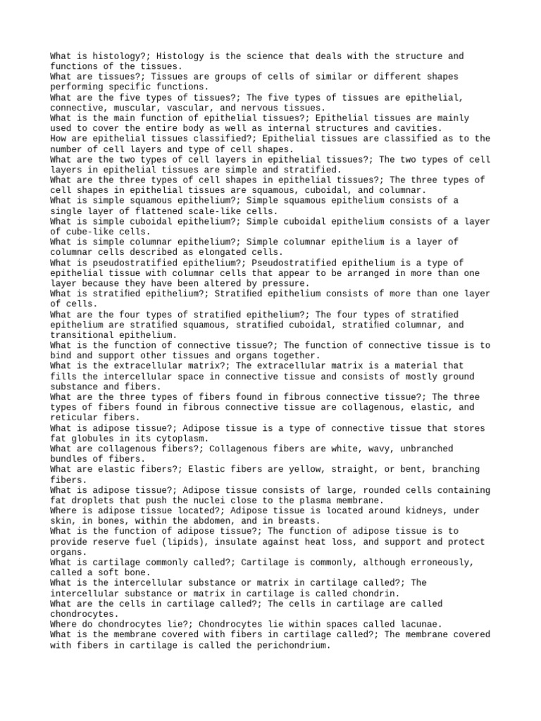 Pdf2 Anki Pdf Epithelium Muscle