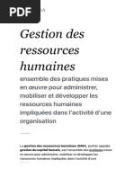 Cours D'introduction A La Gestion Des Ressources Humaines | PDF ...