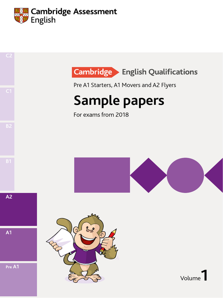 Young Learners Sample Papers 2018 Vol1 | PDF