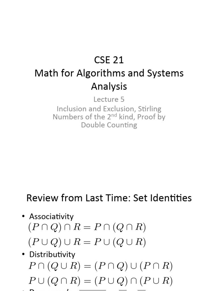 Lecture 05 | PDF | Mathematics | Mathematical Logic