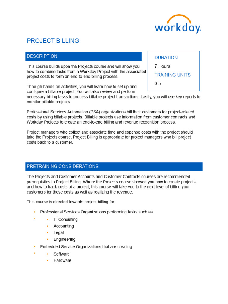 INFO ProjectBilling-22R2 | PDF | Information Technology | Computing