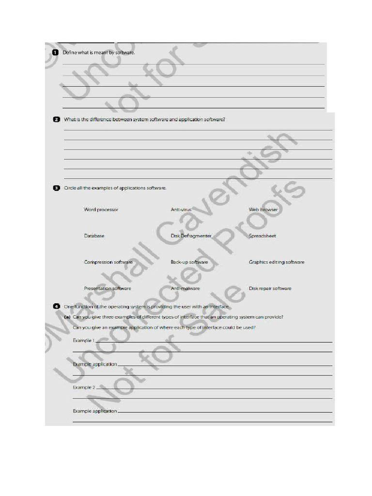 Chapter 4 Revision | PDF