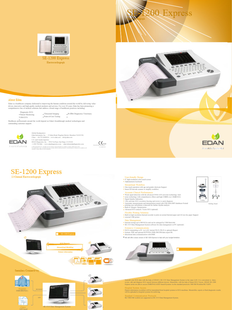 ECG SE-1200 Catalogue | PDF | Computing | Information And ...