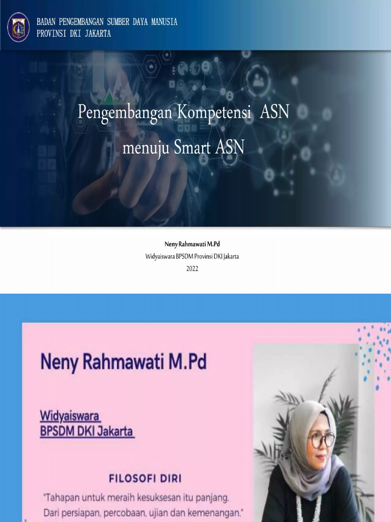 Pengembangan kompetensi ASN menuju smart ASN | PDF