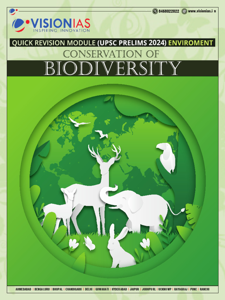 Conservation of Biodiversity | PDF
