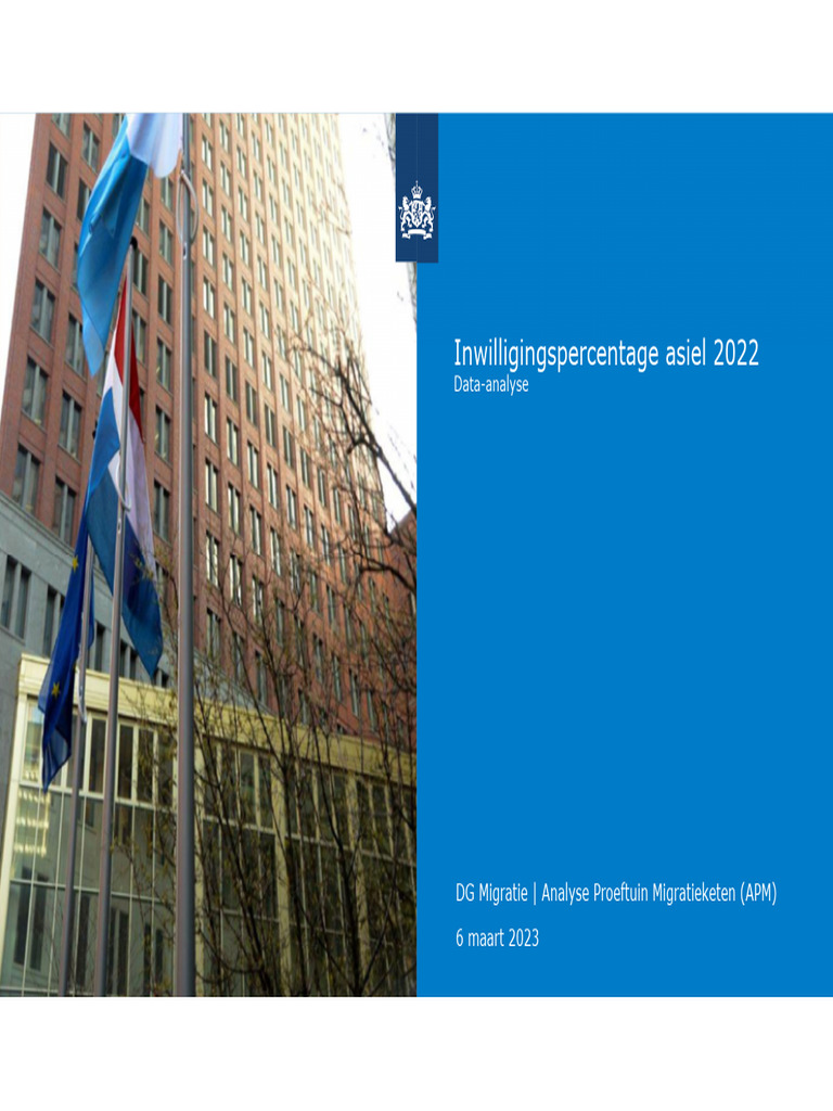 Data Analyse Inwilligingspercentage Asiel 2022 | PDF