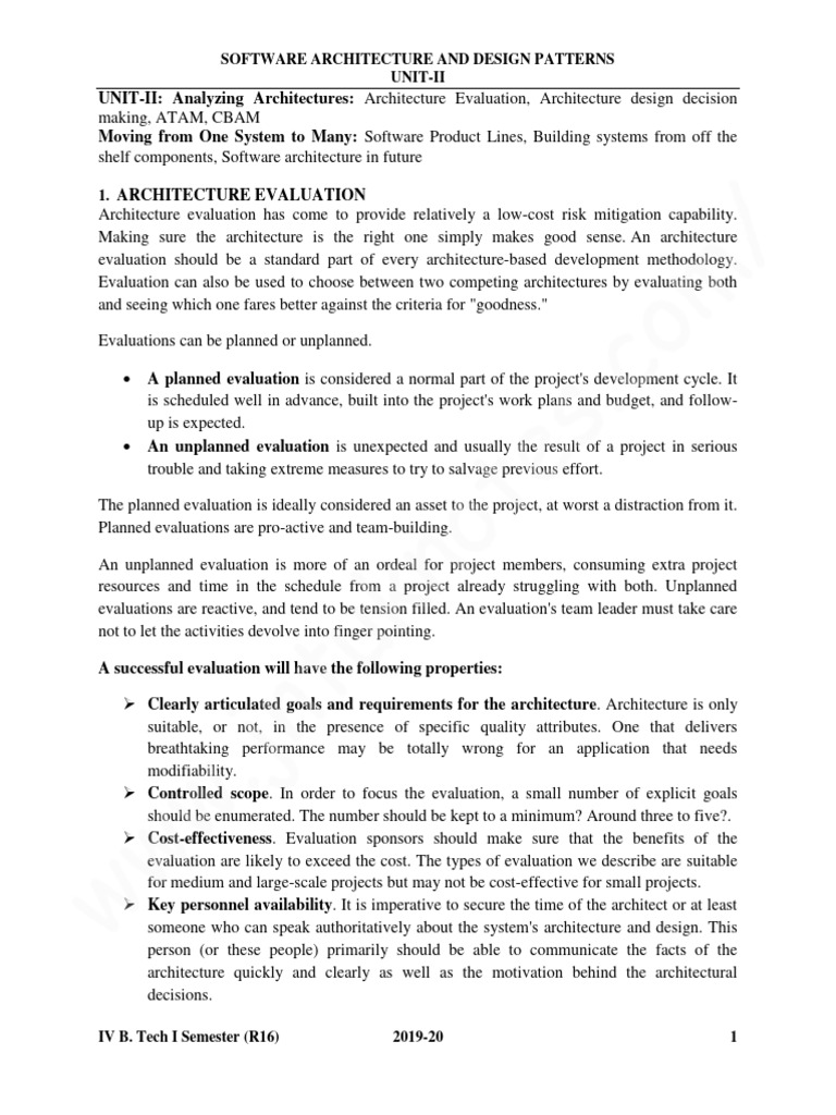 SADP Unit 2 | PDF | Abstraction (Computer Science) | Software Architecture