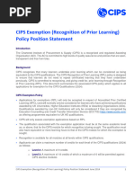 CIPS Procurement Cycle Overview | PDF | Procurement | Economies
