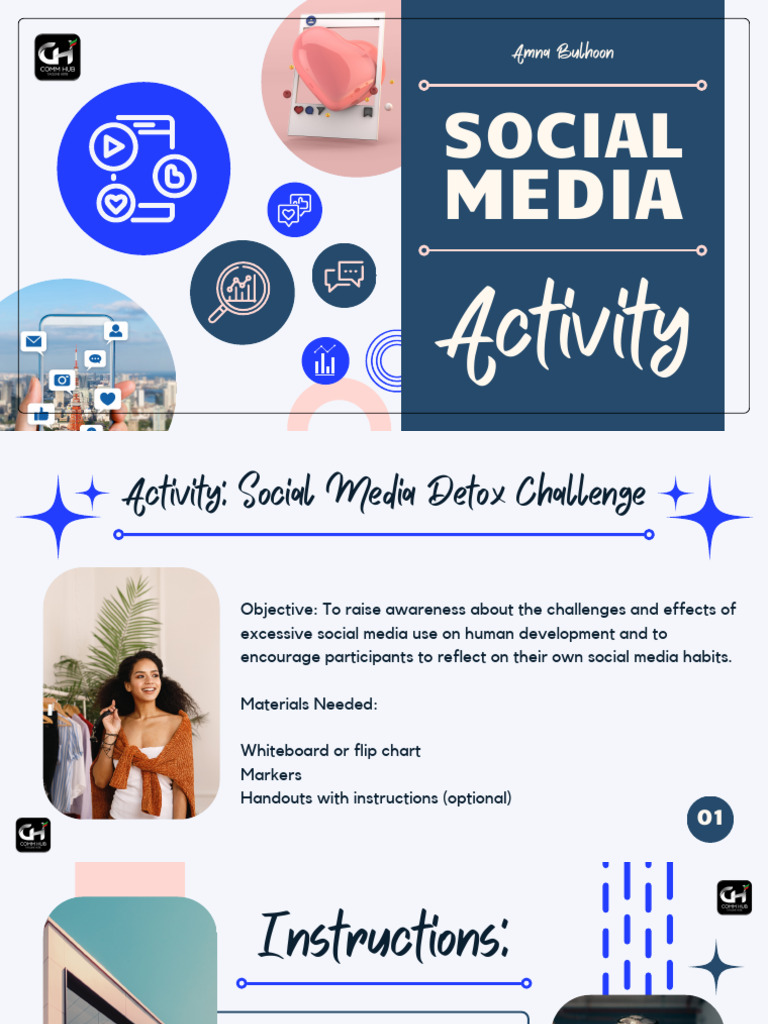 Social Media Detox Challenge Guide | PDF | Social Media | Popular ...