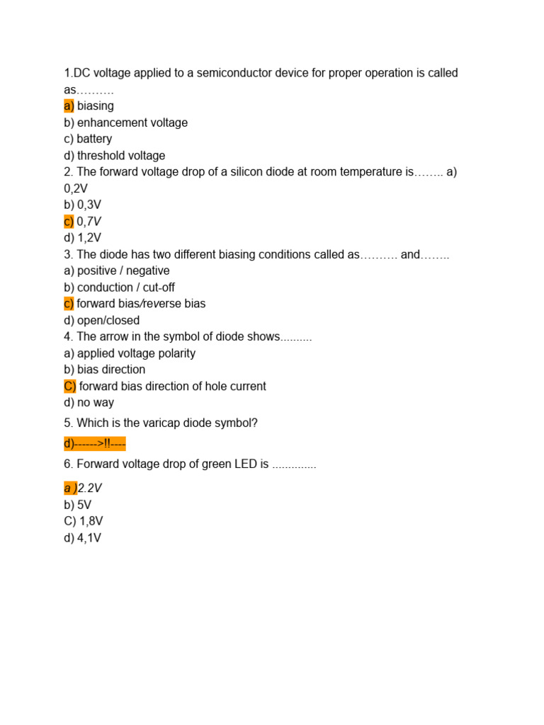 basic | PDF | Diode | Rectifier