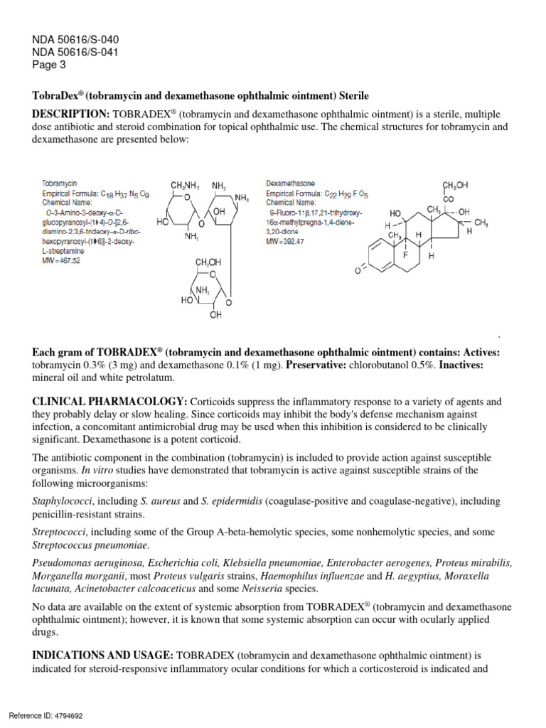 Monograph ID1007600 TOBROSON | PDF | Pregnancy | Pneumonia