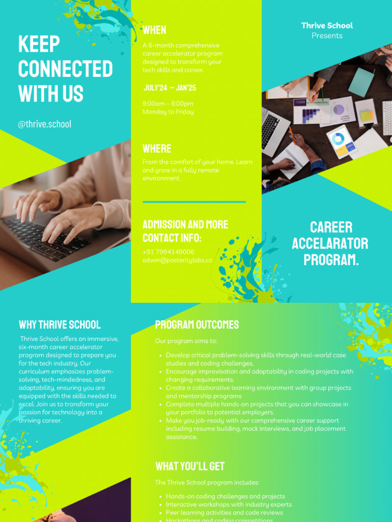 Thrive School Brochure | PDF