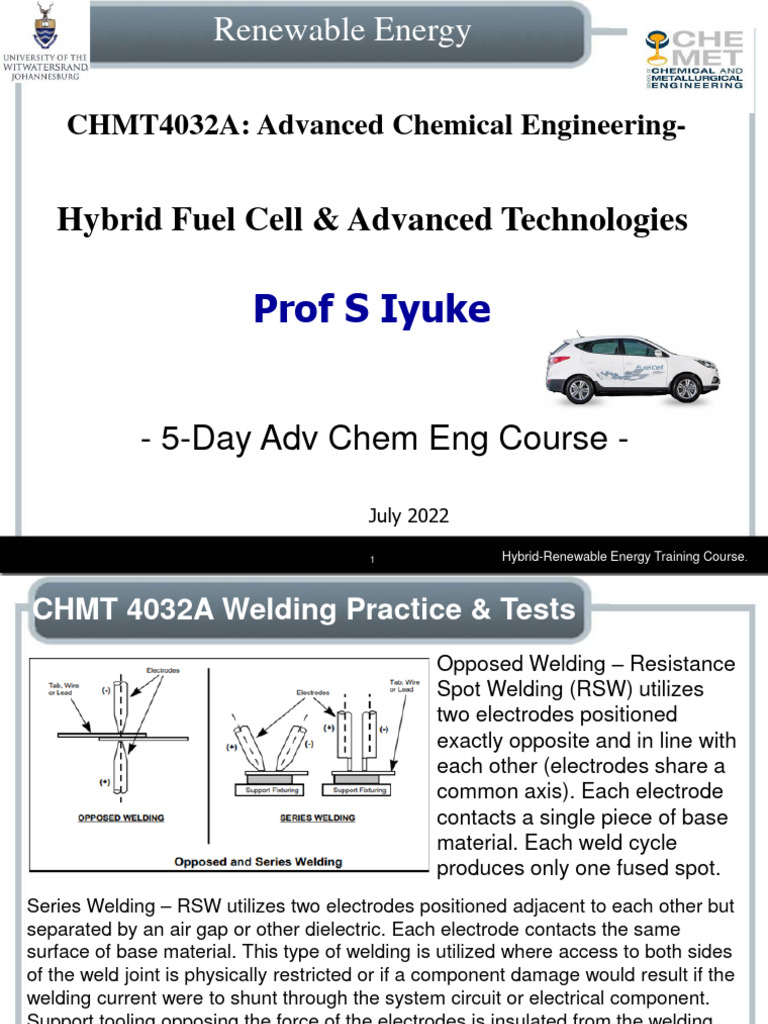 Lecture 5a - Practical Session - Welding Practice and Tests | PDF ...