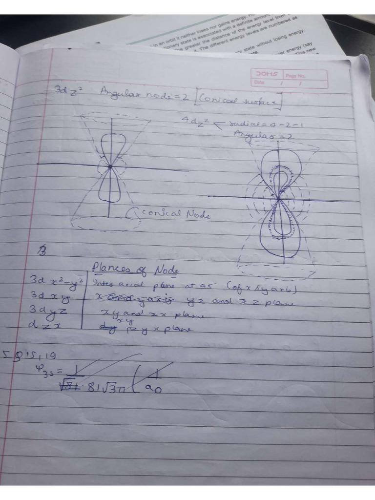 Atomic Structure Notes PDF | PDF