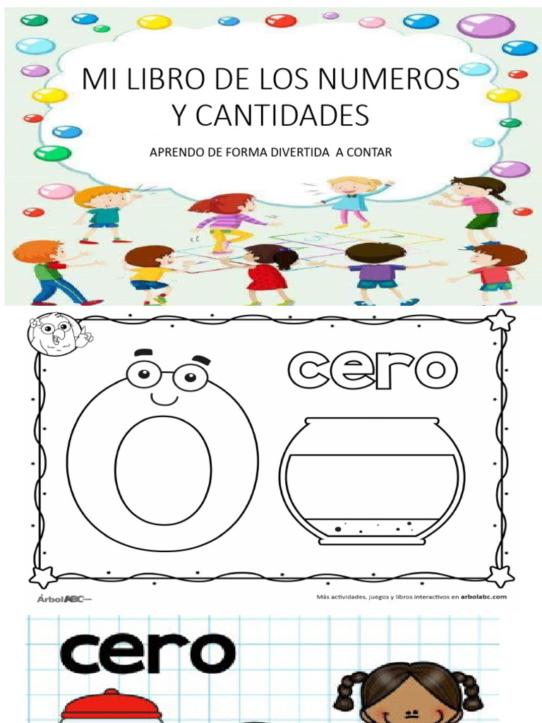 MI LIBRO DE LOS NUMEROS Y CANTIDADES INICIAL 2 | PDF