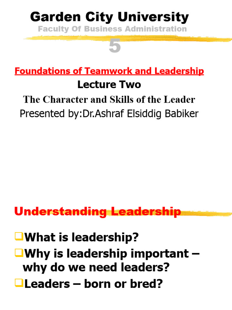 Lecture 2 Leadership | PDF | Leadership | Motivational