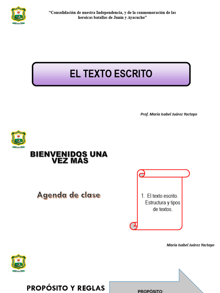 El Texto Escrito | PDF
