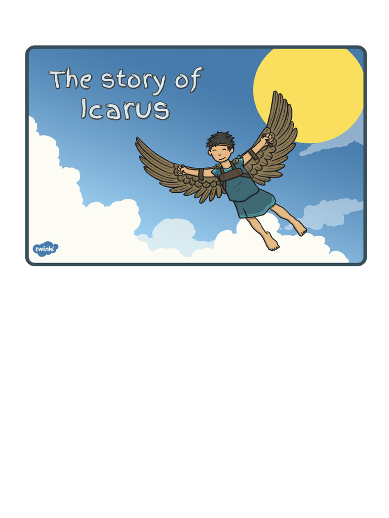 The Tragic Flight of Icarus and Daedalus | PDF | History | Young Adult