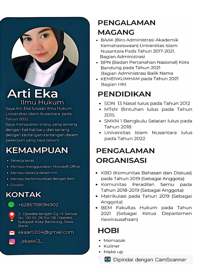 CV Arti Eka | PDF